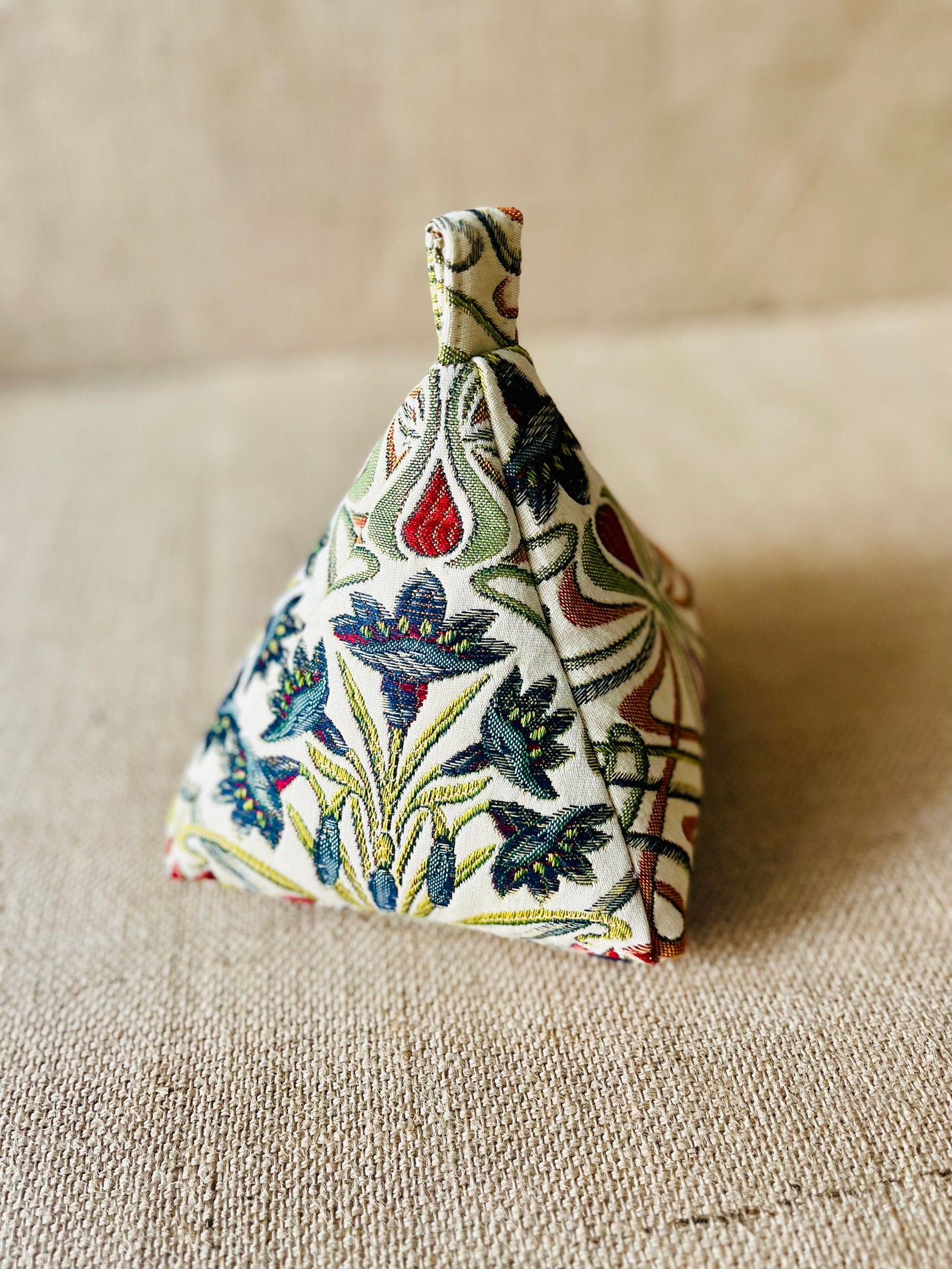 Art Nouveau Embroidered Door Stop - Boho Home Decor | Green Bee – Green ...